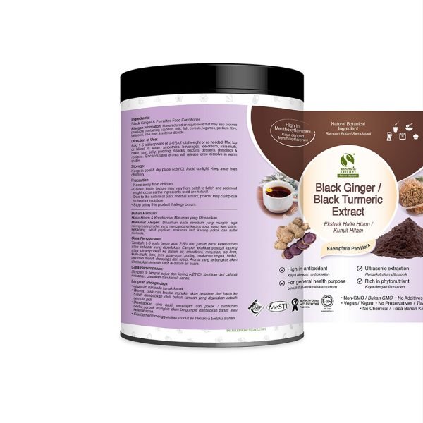 Black Ginger / Black Turmeric (Kaempferia Parviflora) Extract Powder ...