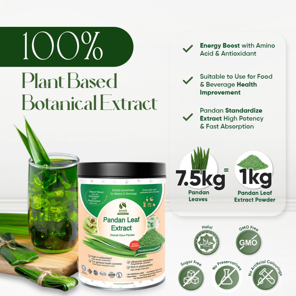 Bionutricia Natural Pandan Leaf Extract Malaysia