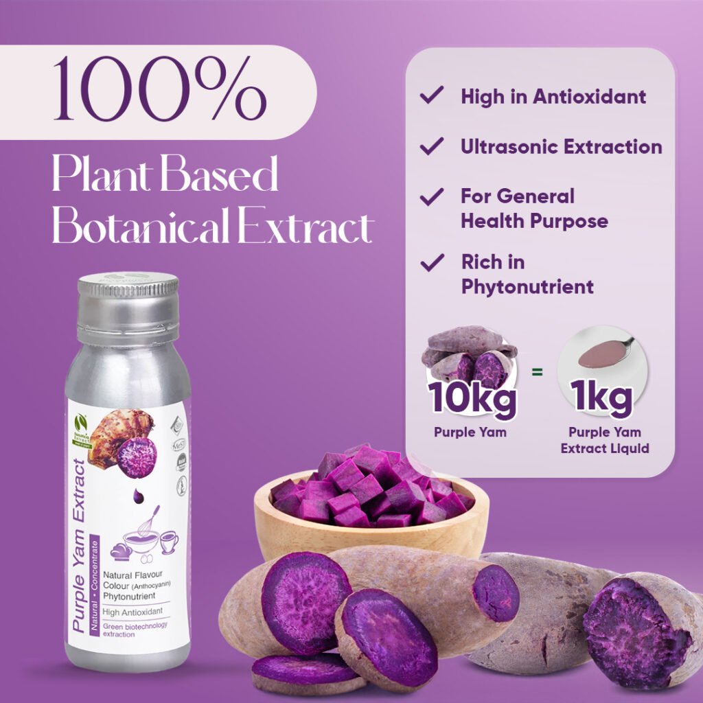 Ube Purple Yam 80g (Dioscorea alata) Standardized Extract