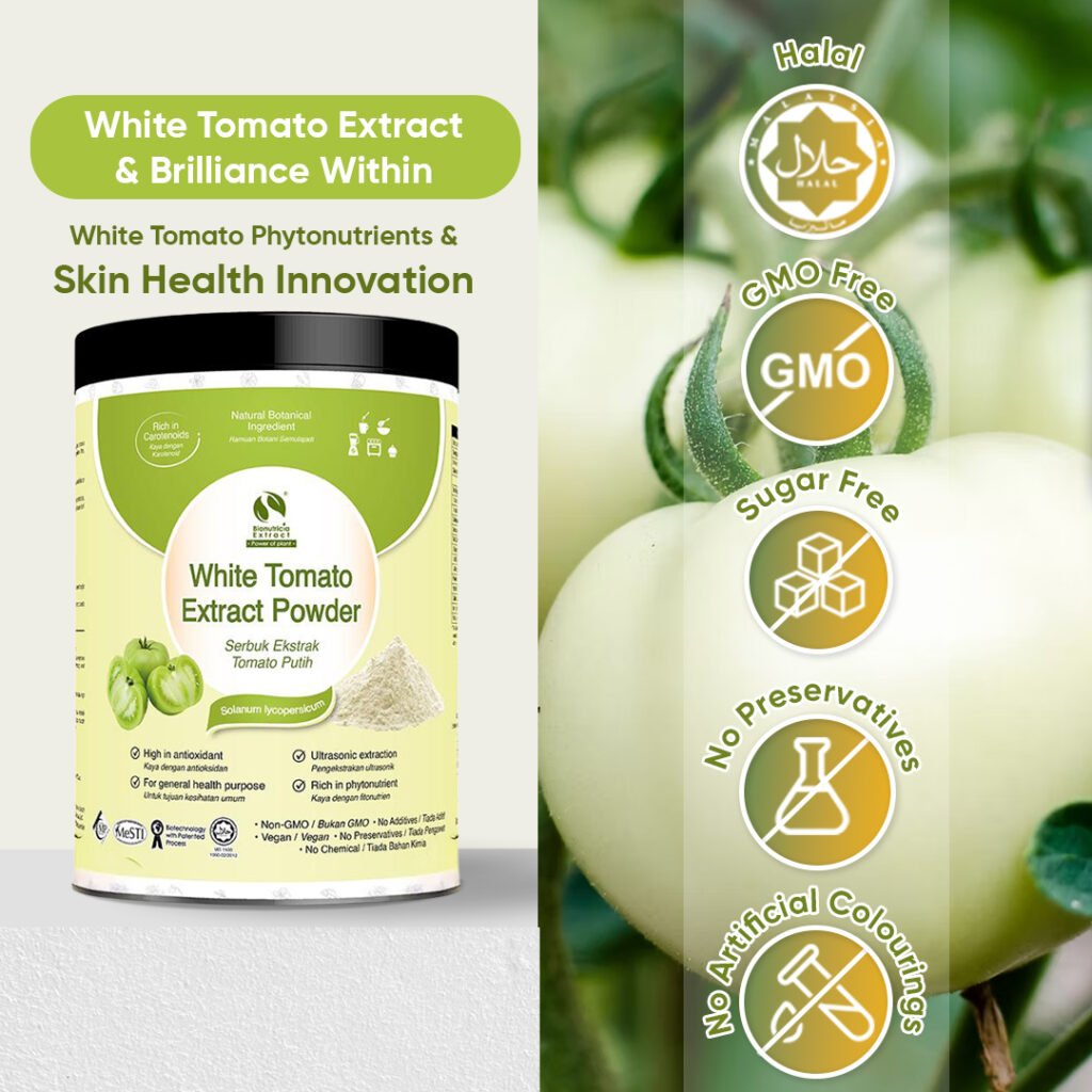 White Tomato (Solanum lycopersicum pulp) Standardized Extract